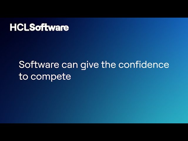 HCL软件-数字化转型-人工智能和自动化-HCL官网